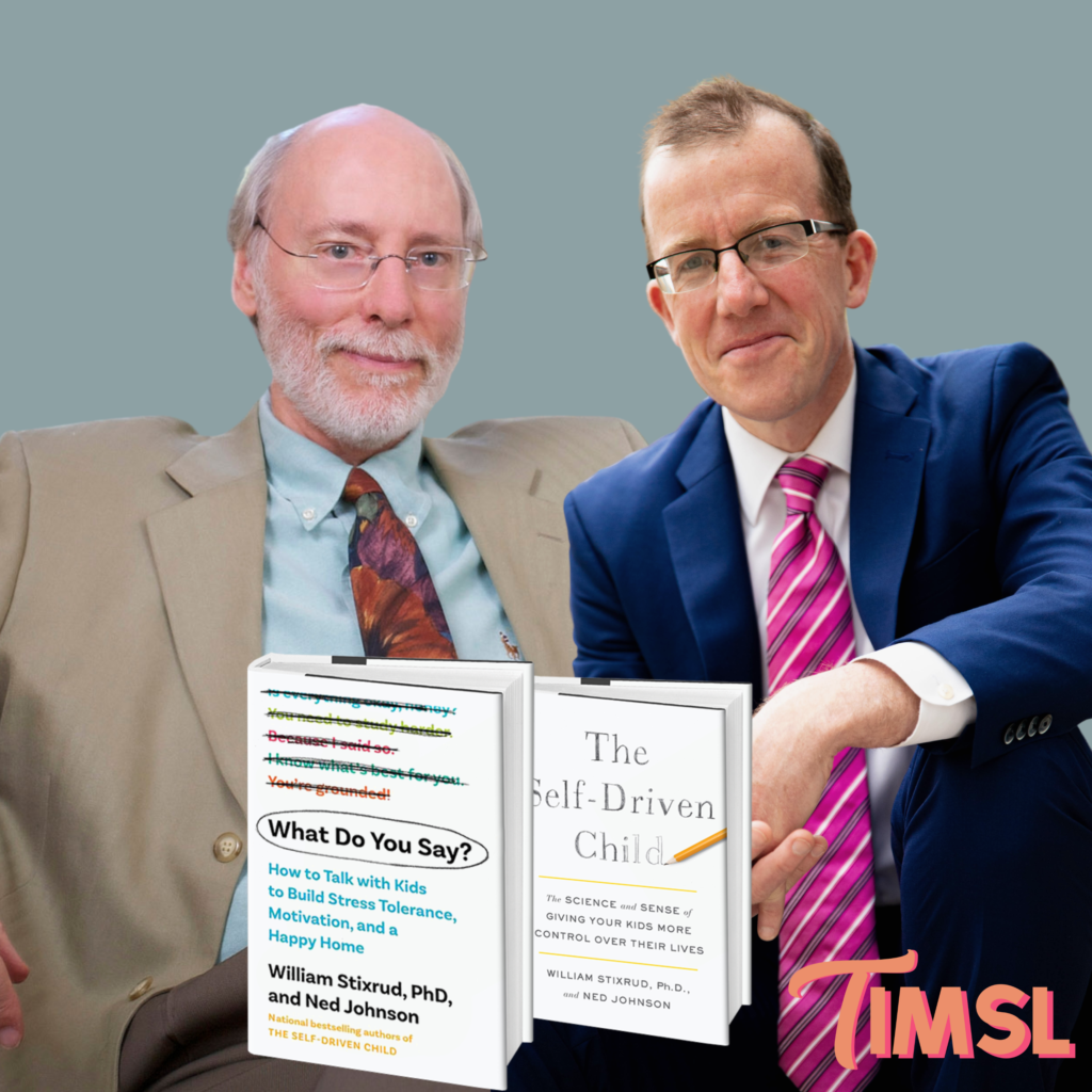 PART 2 Whose Life is This? Parenting Experts Dr. William Stixrud and ...